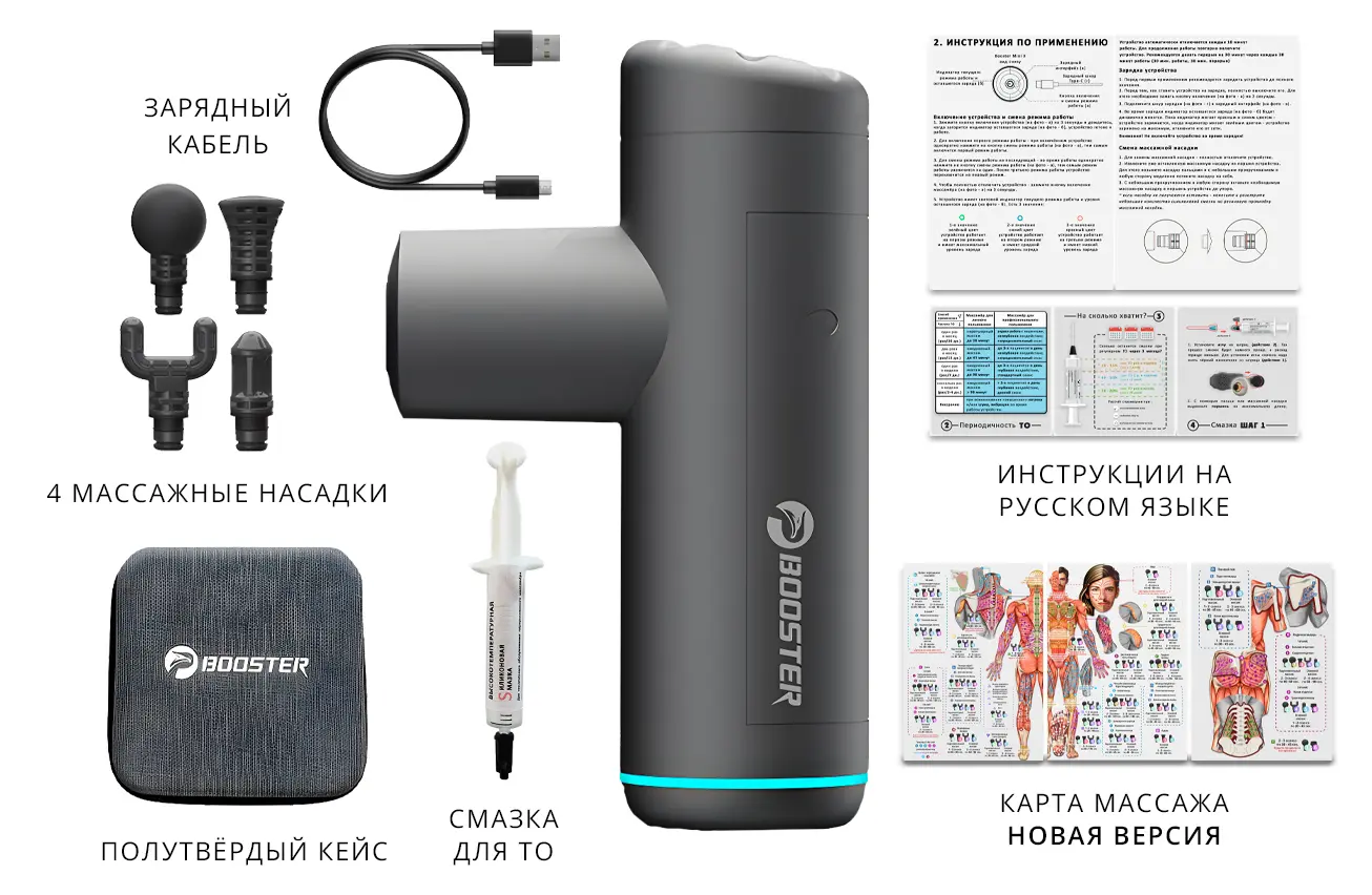 Booster Mini X - мощный мини массажёр в Boosterpro.ru