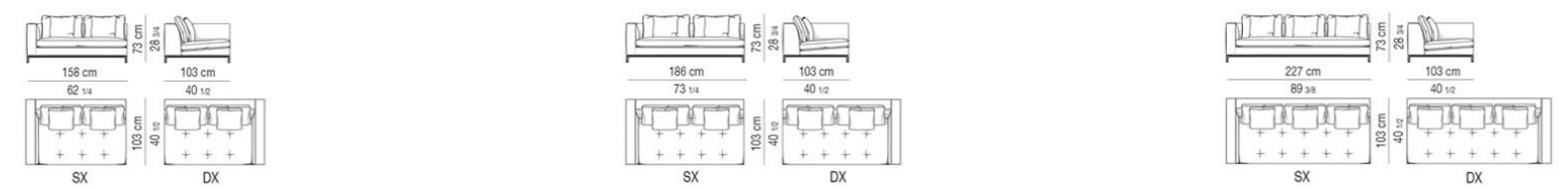 Итальянский диван ANDERSEN LINE *QUILT*