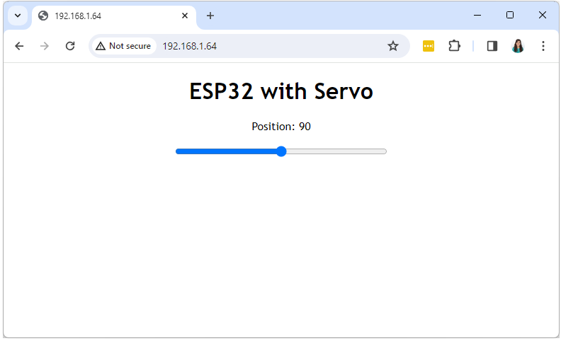 Esp32 Веб сервер для управления сервоприводом с использованием Arduino Ide