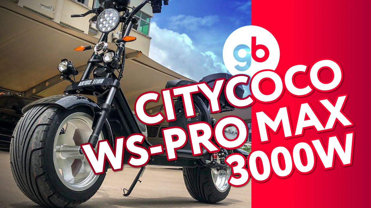 Обзор электроскутера CITYCOCO WS-PRO MAX 3000W