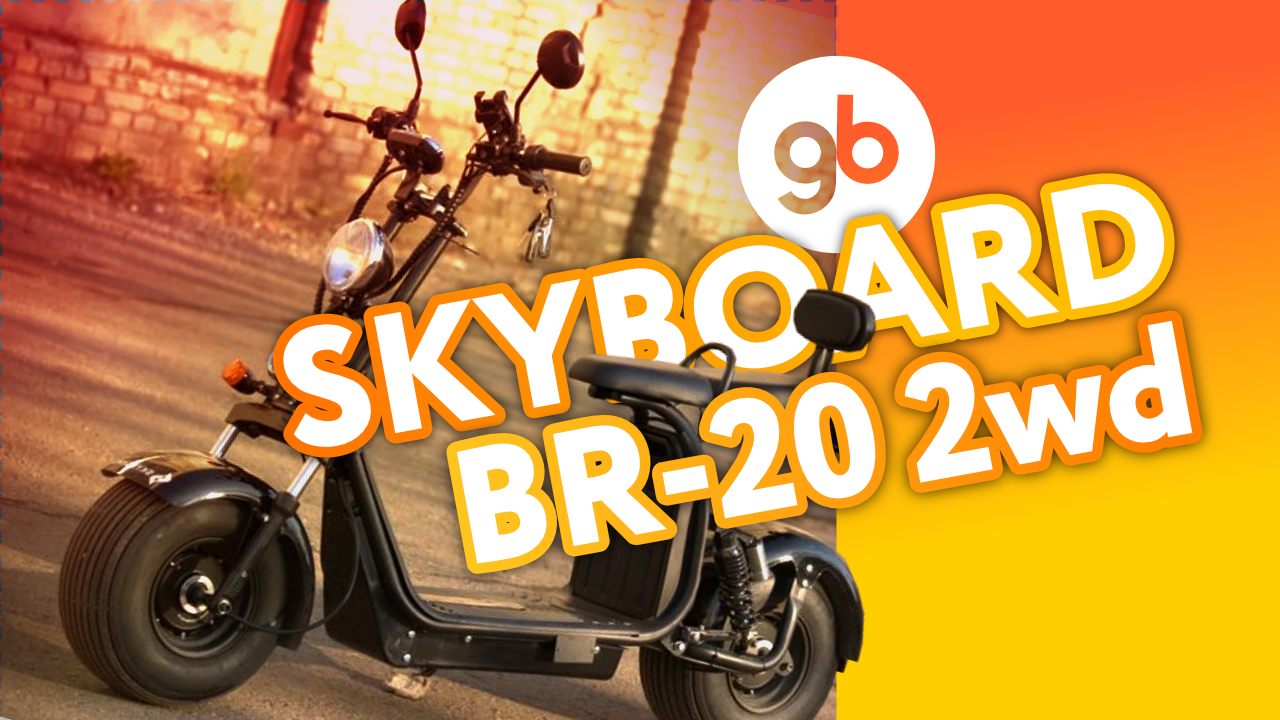 Обзор электроскутера CITYCOCO SKYBOARD BR20-2WD