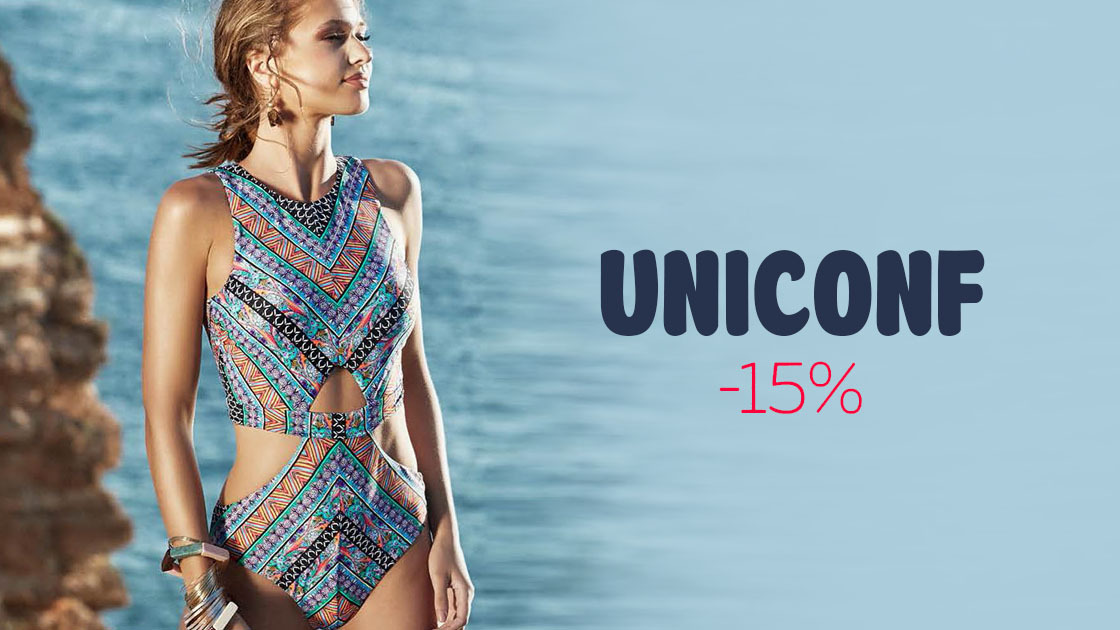 Создай неповторимый образ со скидкой 15% на все коллекции Uniconf! 💥