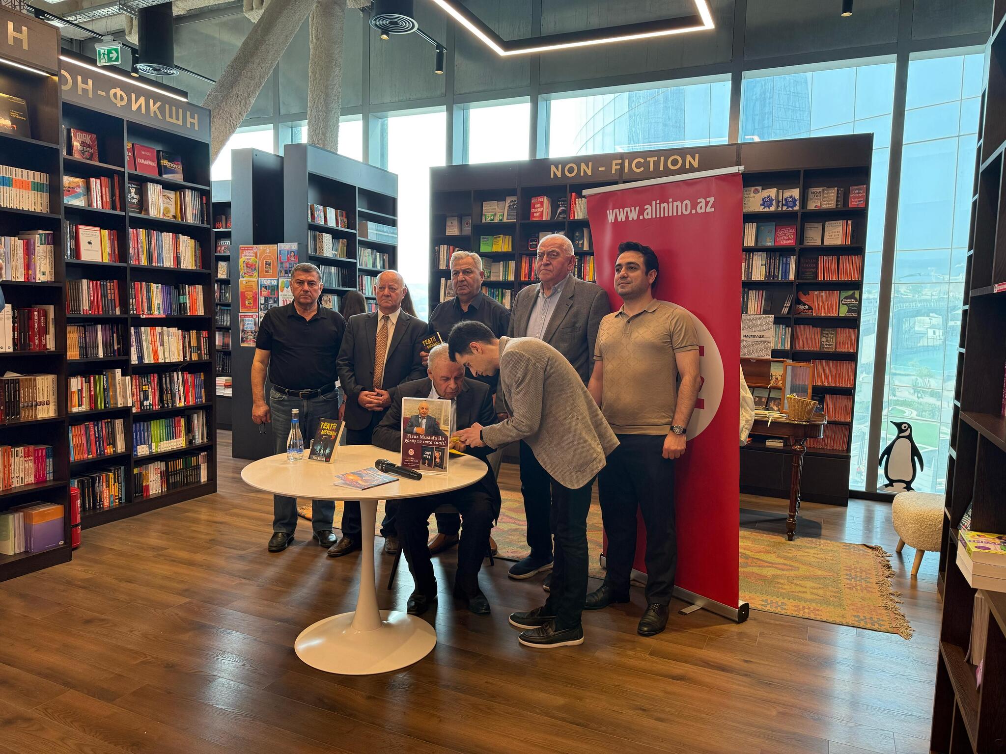 A Literary Evening with Firuz Mustafa at Ali and Nino