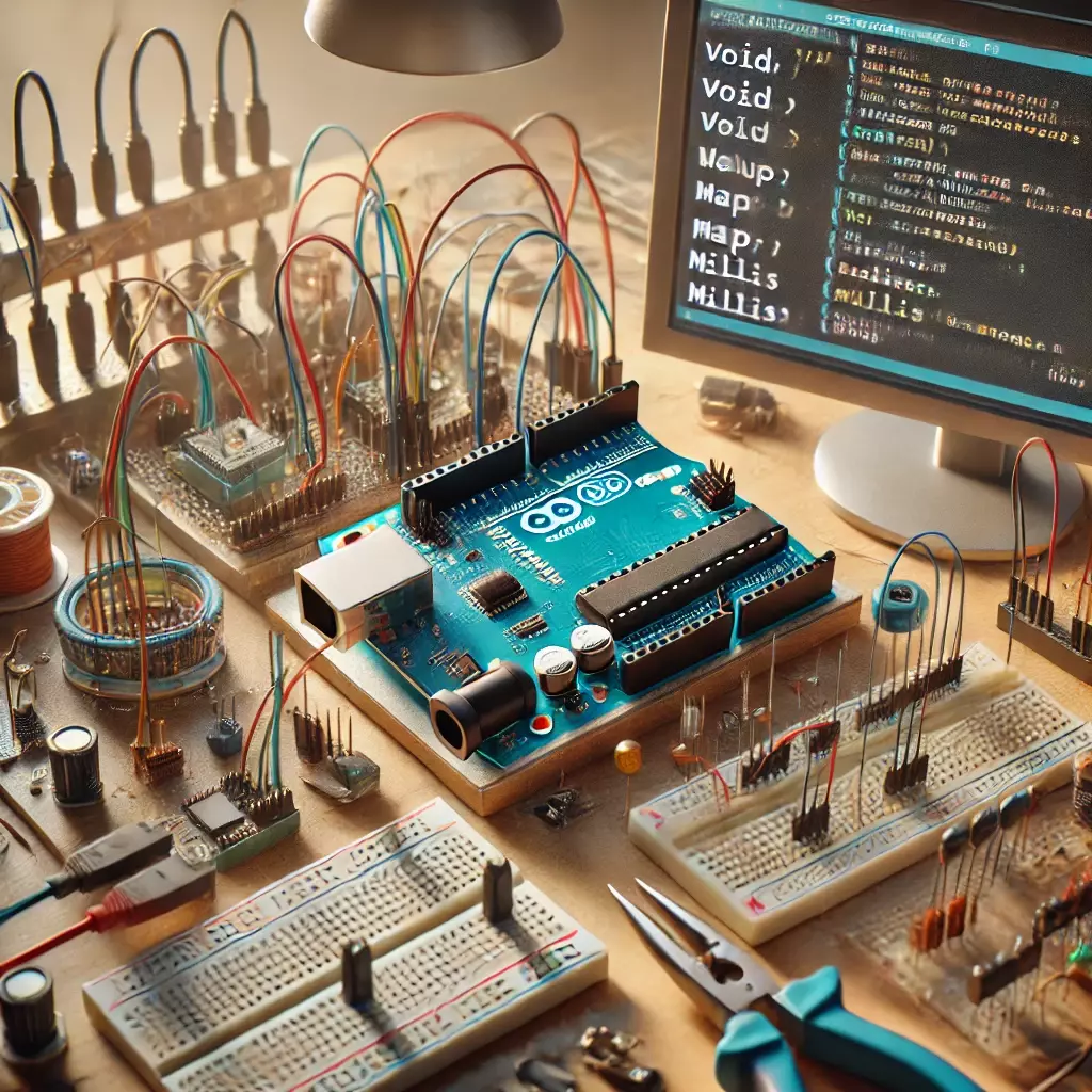 Функции операторов Arduino Void Setup Loop Delay Map Millis