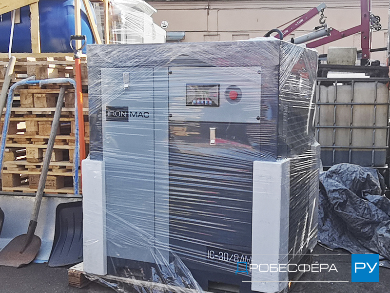 Винтовой компрессор Ironmac IC30 мощностью 22 кВт