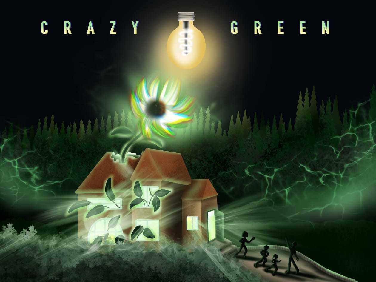 Crazy Green Разработано в Калифорнии. – купить в интернет-магазине по ...