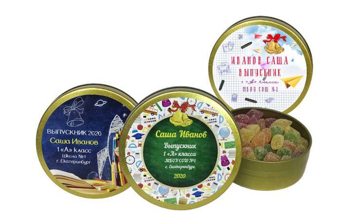 Леденцы-монпансье выпускникам в Екатеринбурге, купить дешево