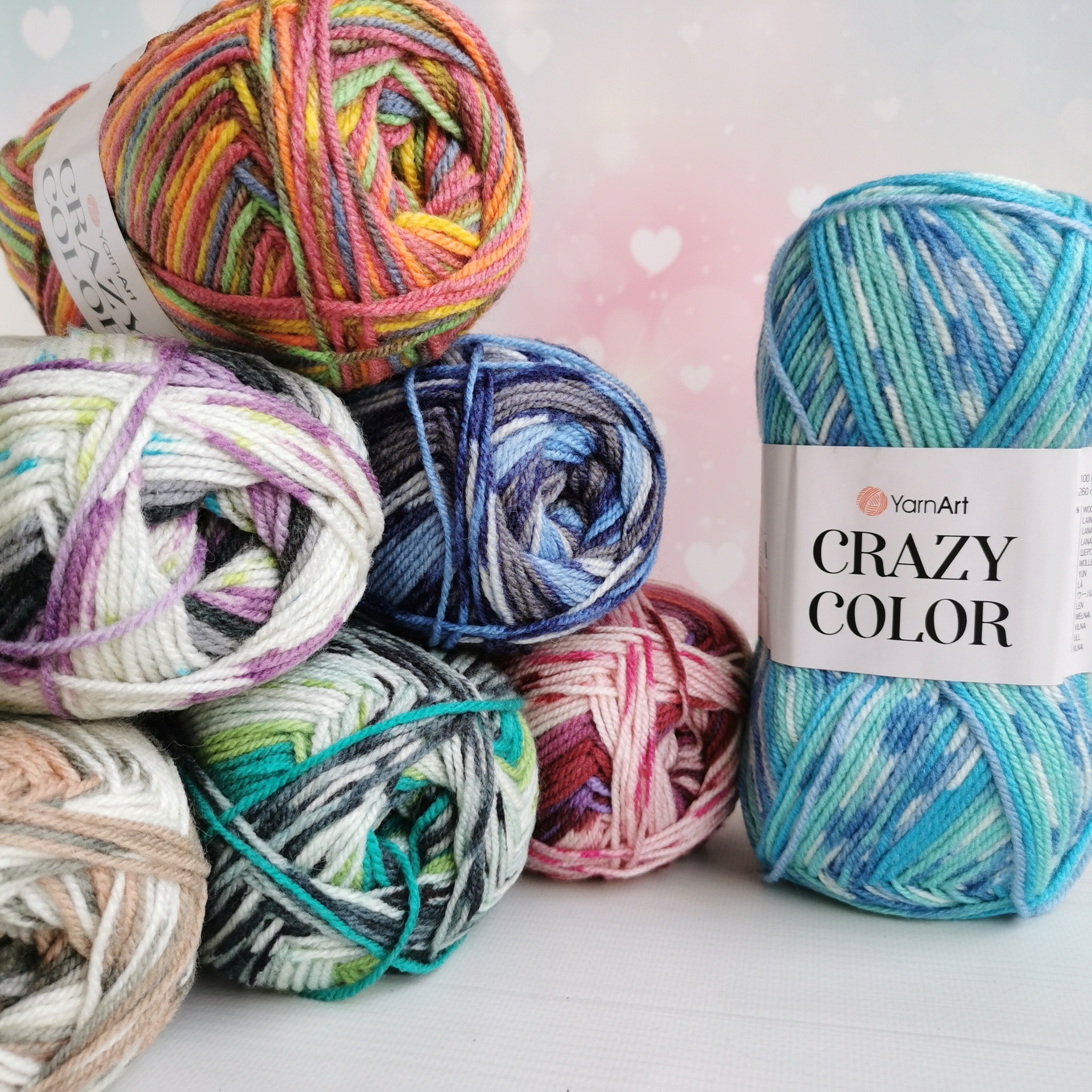 CRAZY COLOR – Купить недорого. Доставка по РФ | Клубок Впрок