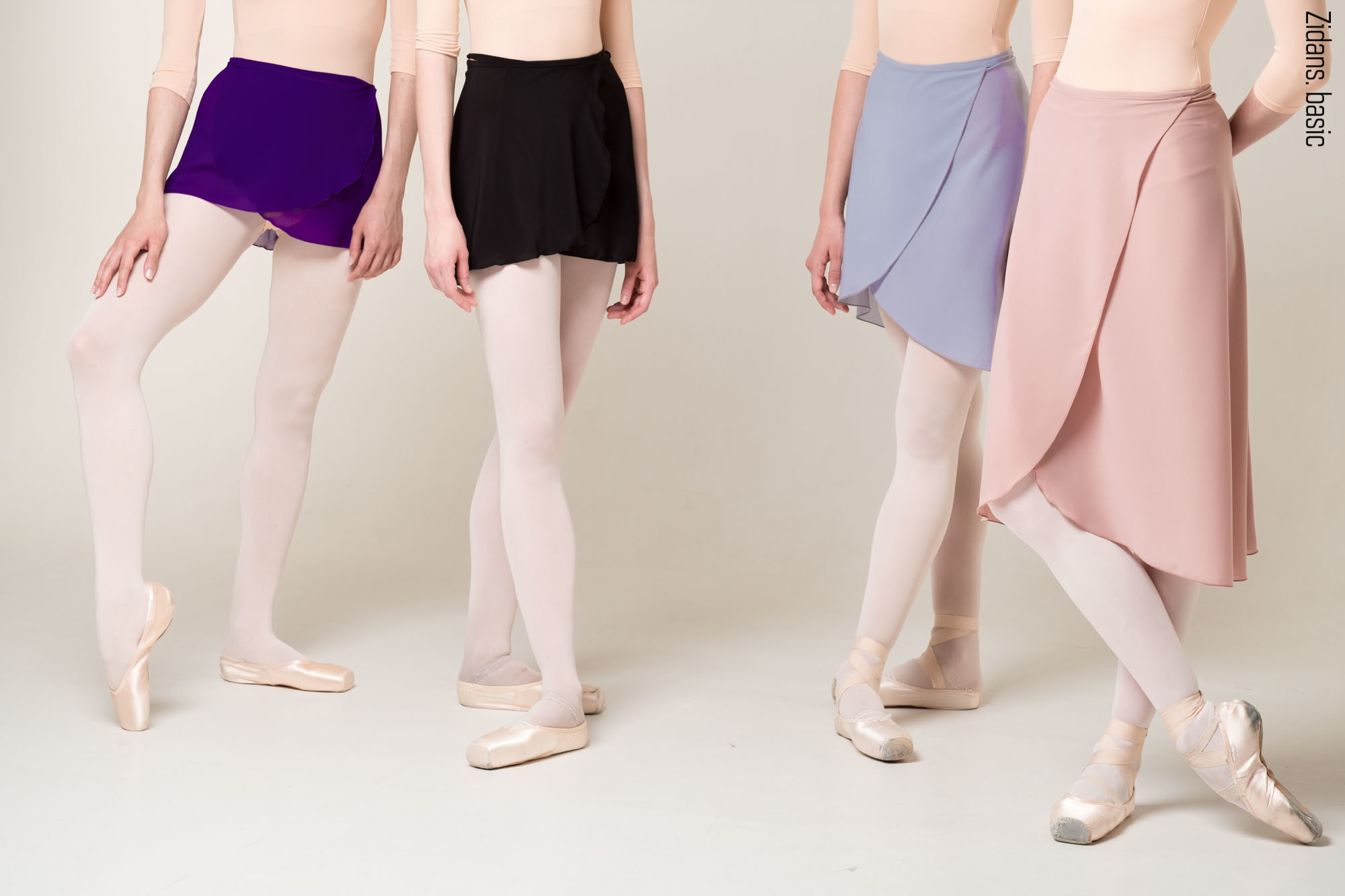 Rehearsal skirts for ballet and dance