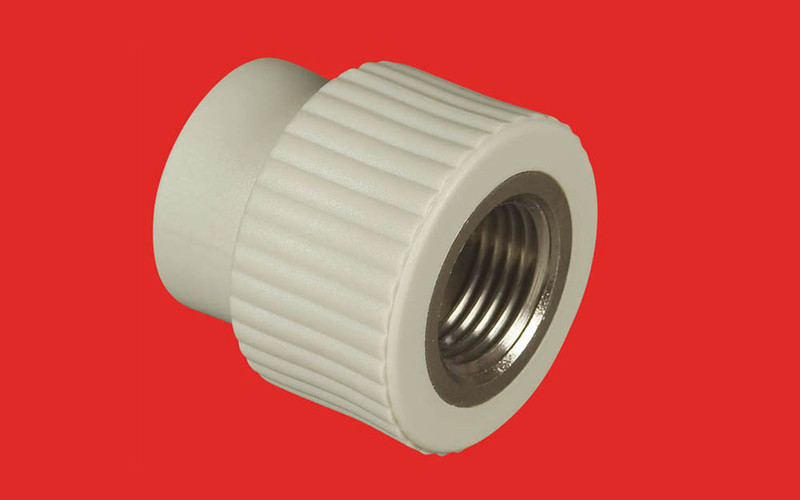 Комбинированные полипропиленовые муфты FV Plast ВР с внутренней резьбой