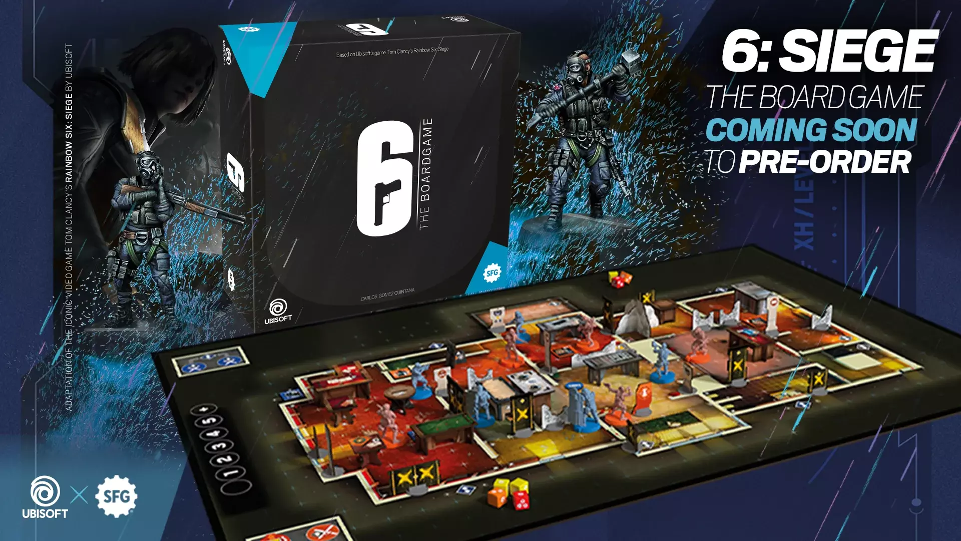 6: Siege - The Board Game Pre-order – купить по лучшей цене | RusboardGame