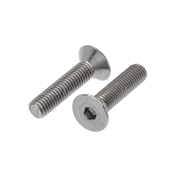 Винт с потайной головкой, внутренний шестигранник ISO 10642 DIN 7991 ...