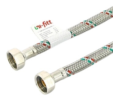 Гибкая подводка Uni-Fitt 500S, гайка-гайка, 1/2", внутренняя резьба