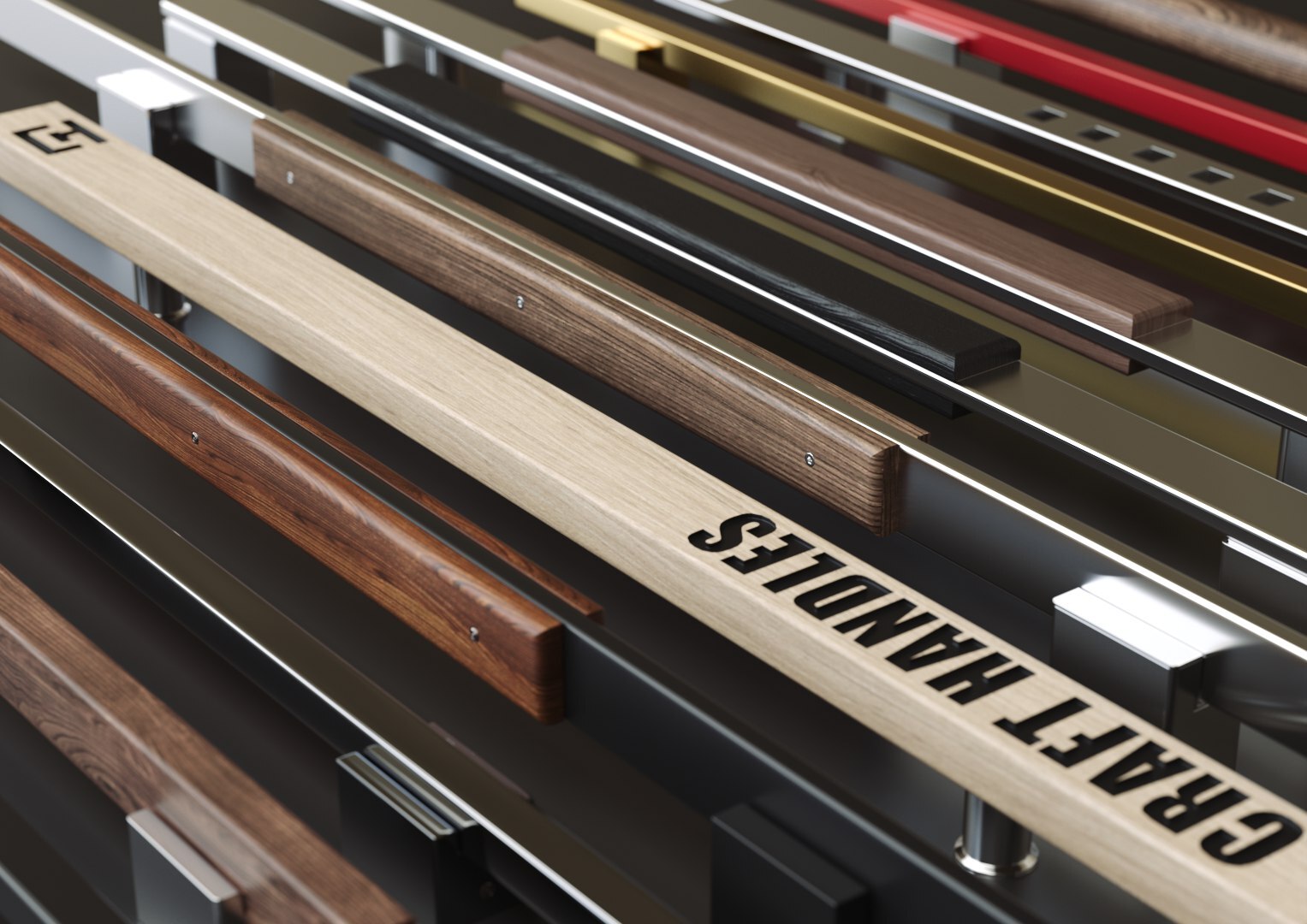 Интерьерные ручки скобы | Craft handles