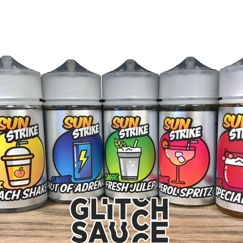 Линейка жидкостей SUN STRIKE by Glitch Sauce 100мл