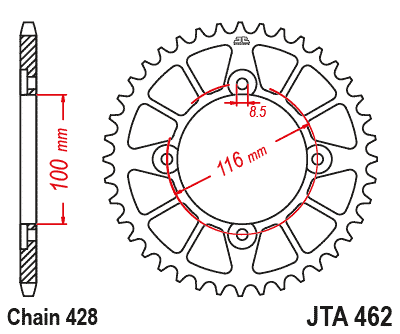 Звезда JTA462 - купить у официального дилера DID-shop