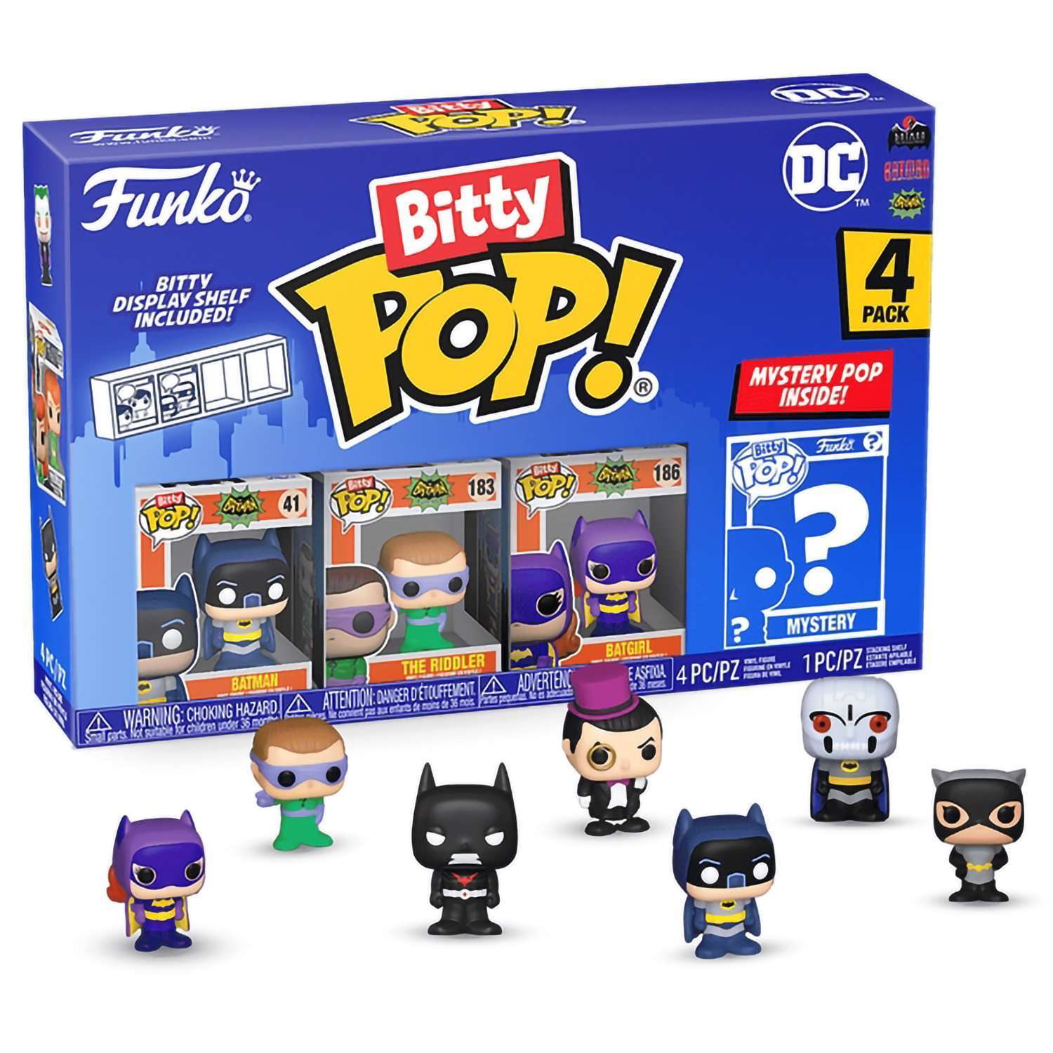 Funko Bitty POP! DC Comics 4 Pack Series 4 – купить по выгодной цене ...