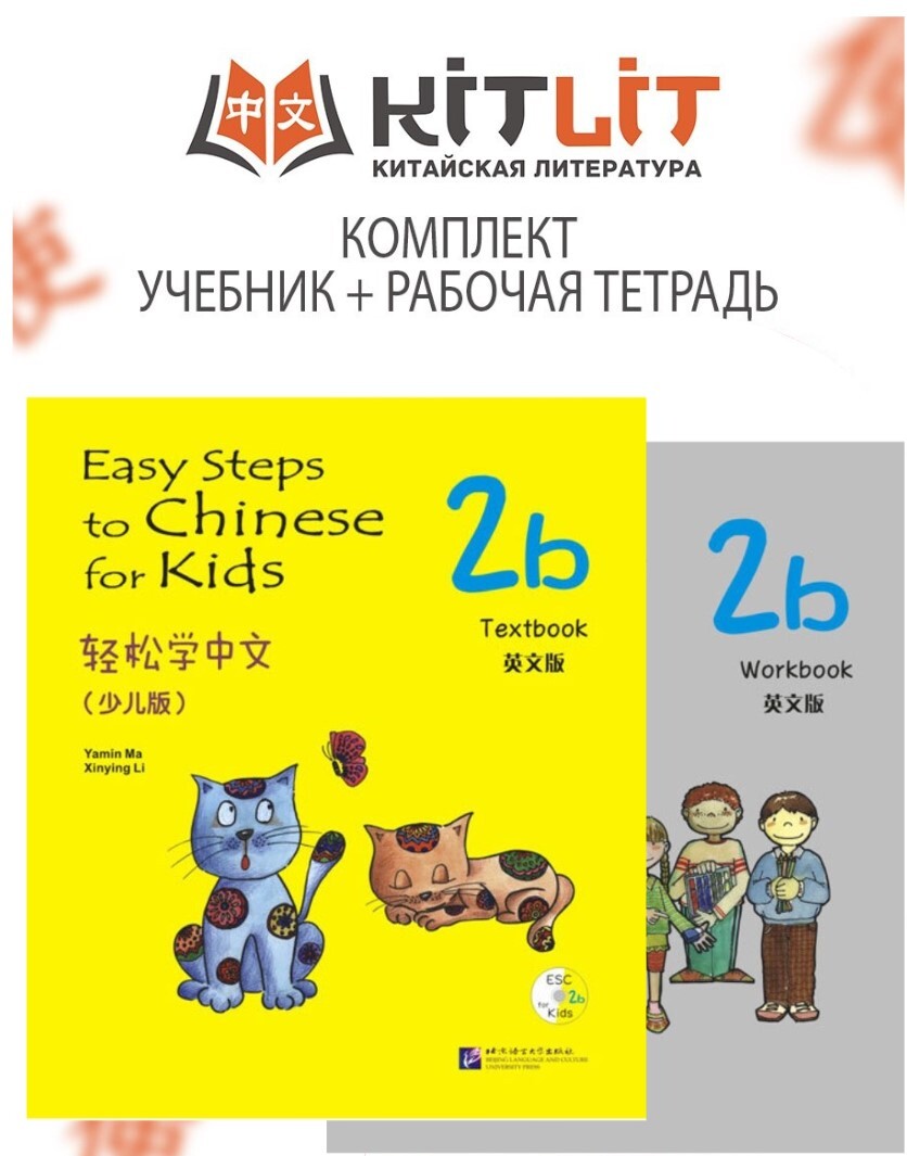 Комплект Easy Steps to Chinese for Kids (2b)