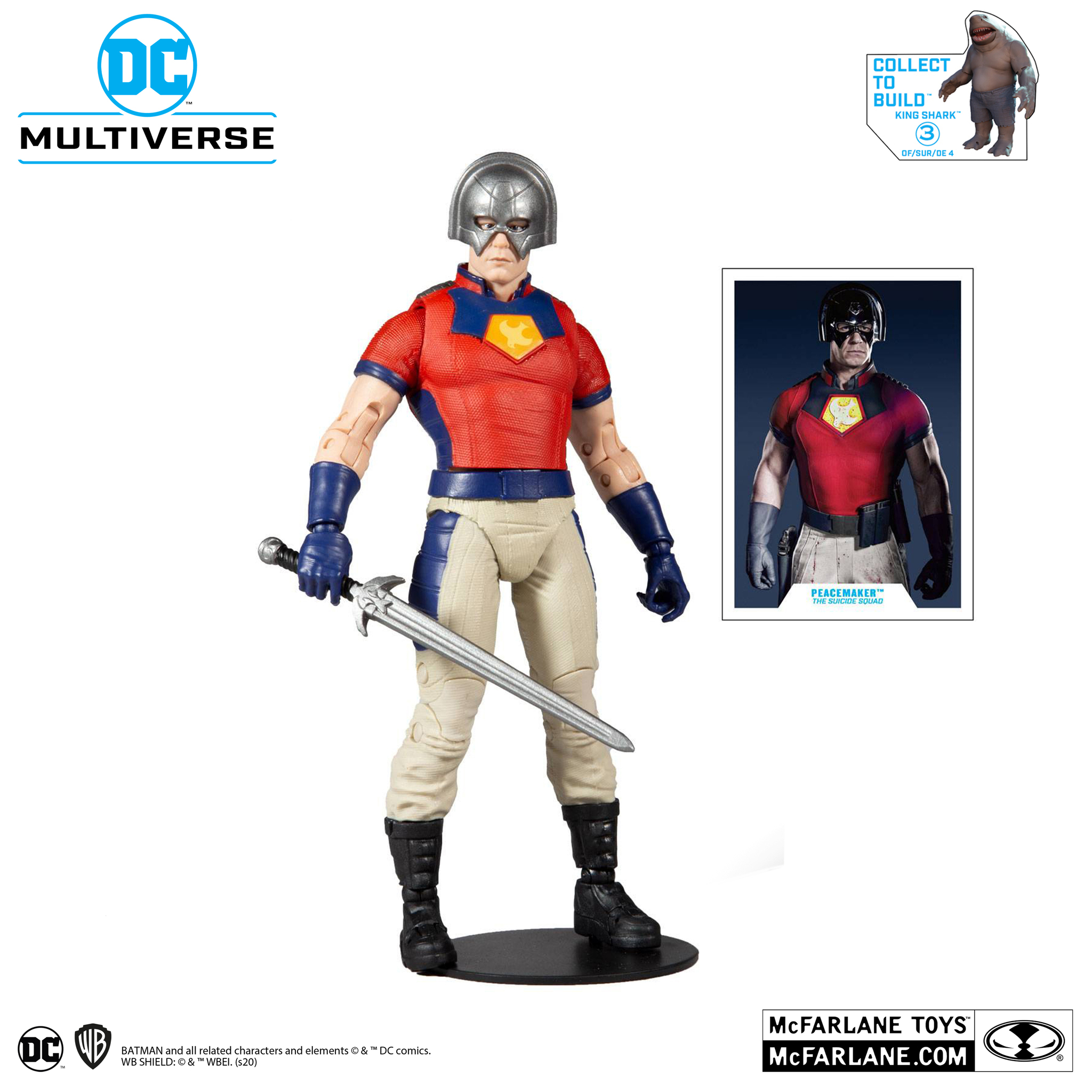 Фигурка McFarlane Toys DC: Peacemaker (The Suicide Squad) – купить за ...