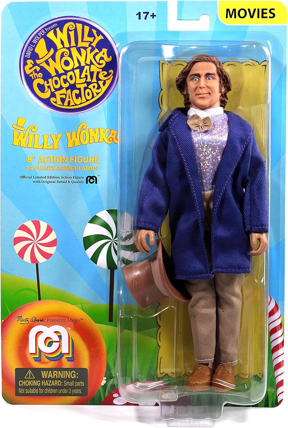«Mego 8-inch Action Figure Willy Wonka» за 2 890 ₽ – купить за 2 890 ...