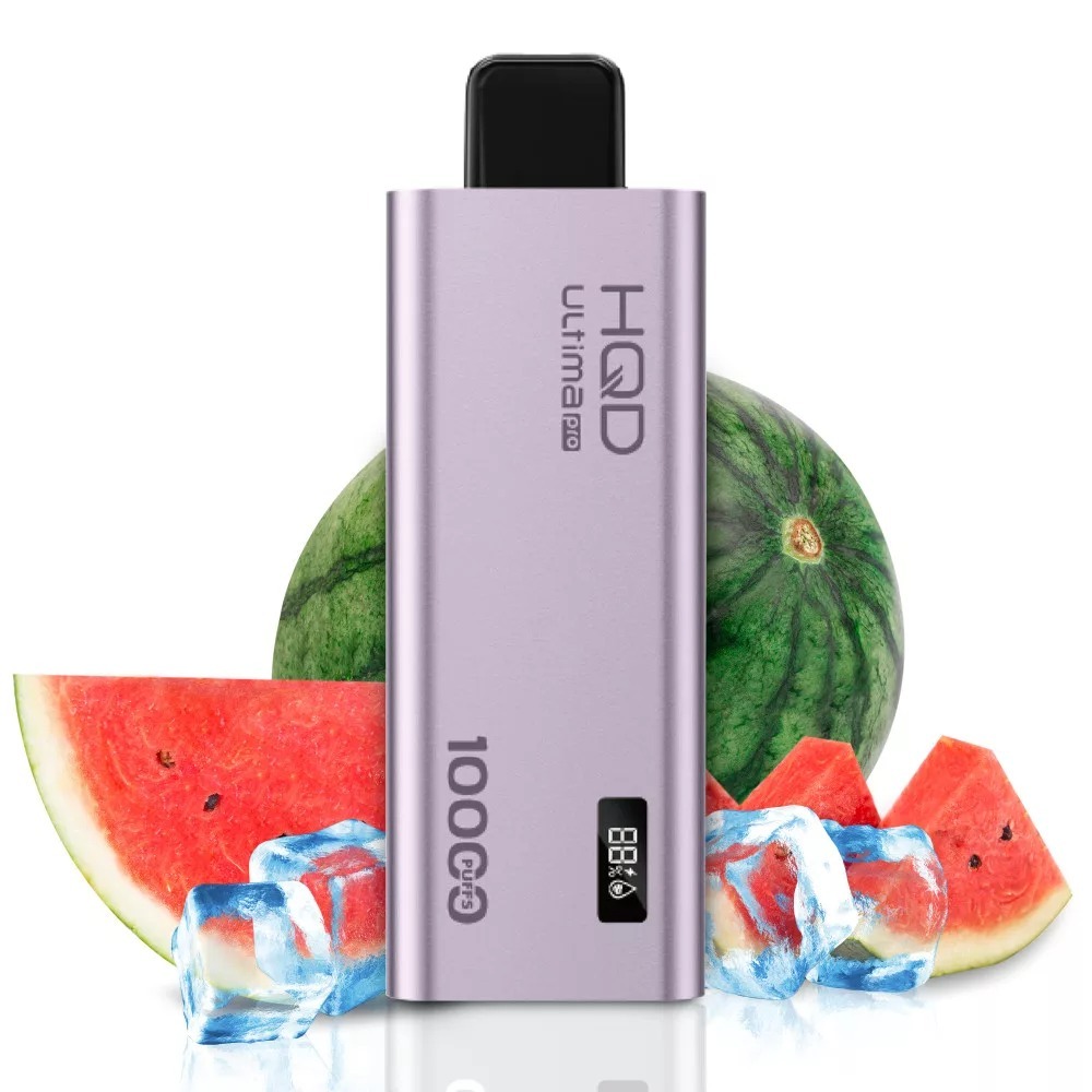 Купить электронную сигарету HQD Ultima PRO 10000 Арбуз - Watermelon по ...
