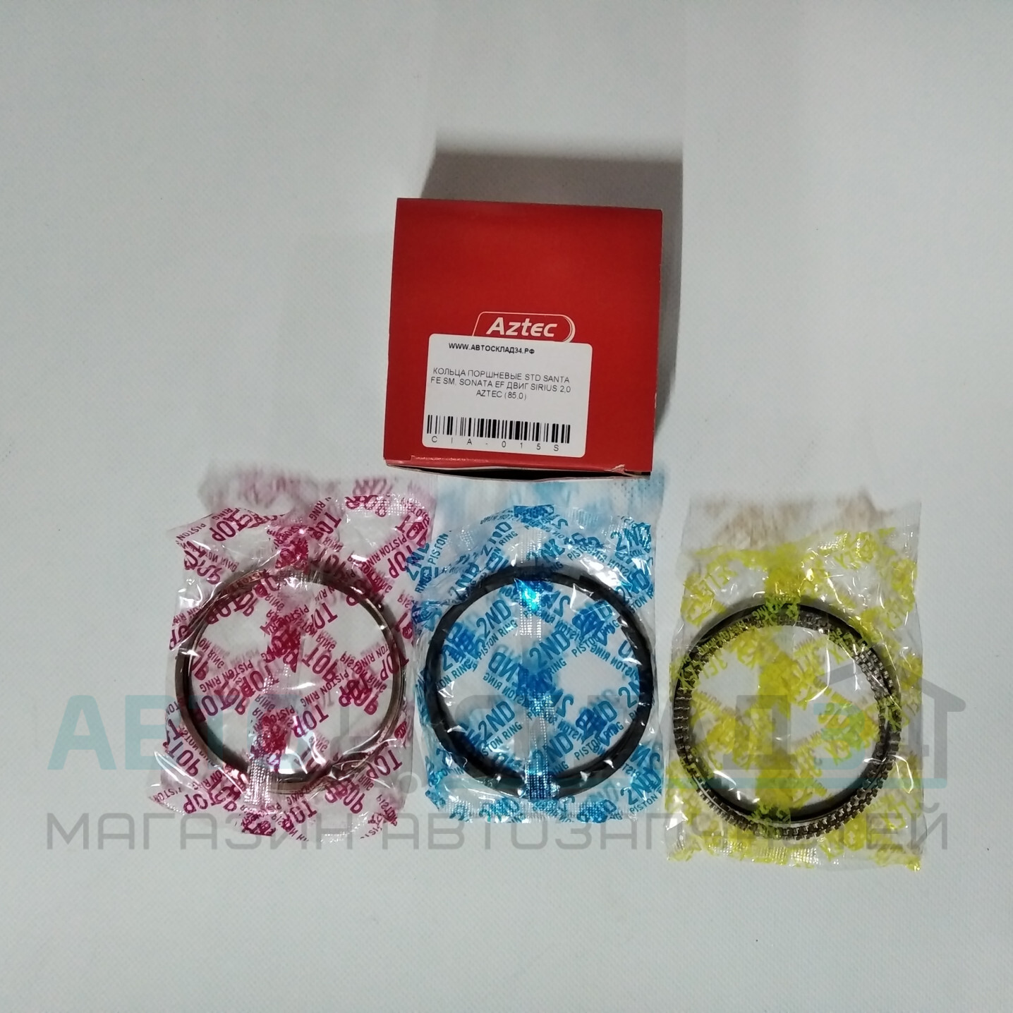 КОЛЬЦА ПОРШНЕВЫЕ STD SANTA FE SM, SONATA EF ДВИГ 2,0 SIRIUS G4JP 85,0 1 ...