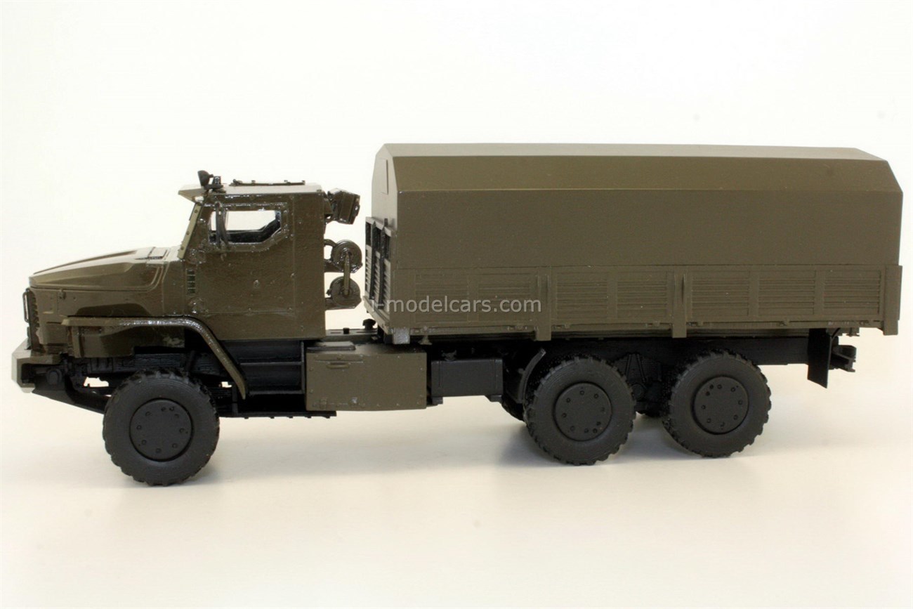 Ural-63704-0010 Tornado-U armored army truck handmade 1:43