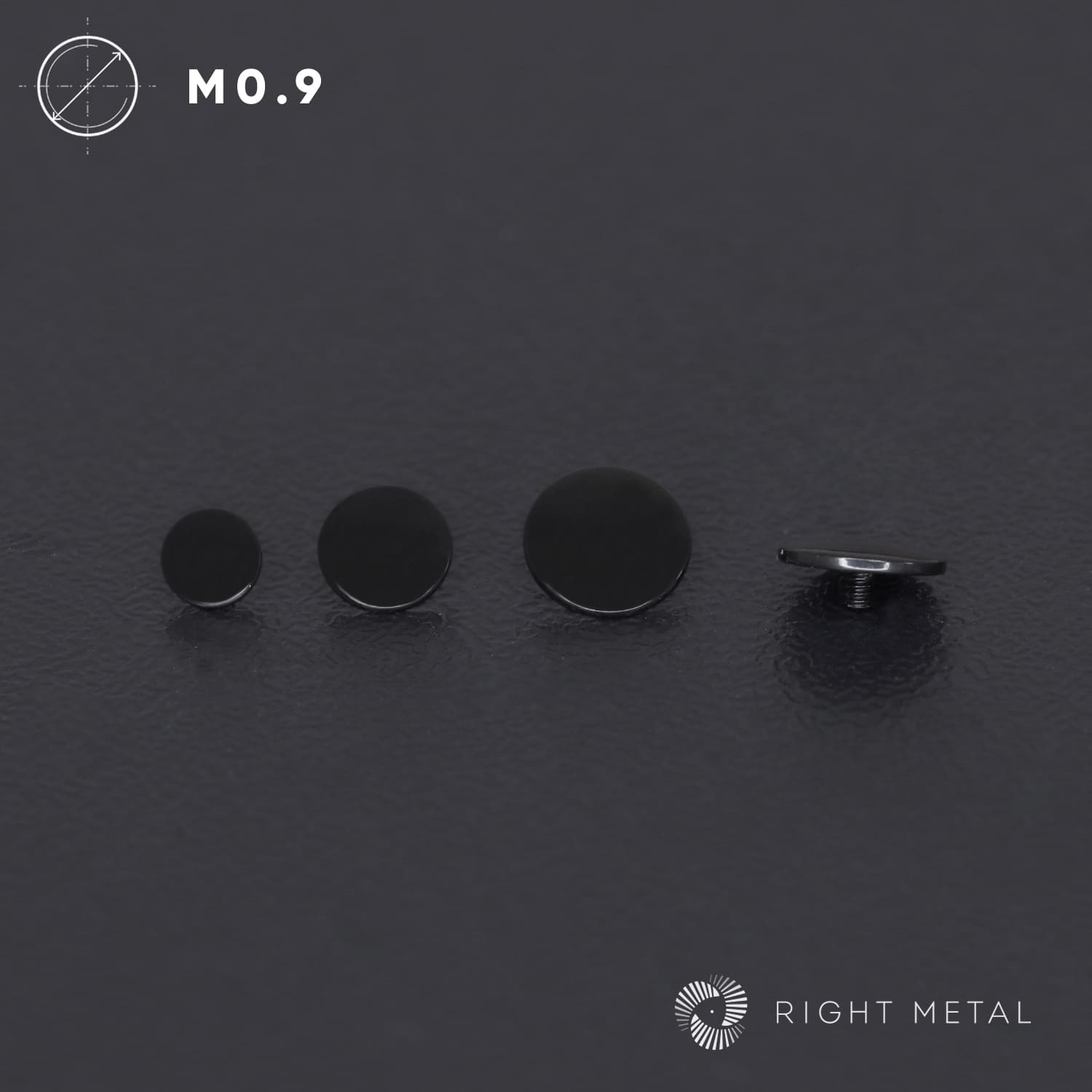 Купить Disc PVD Black Тонкий ОПТОМ - Right Metal