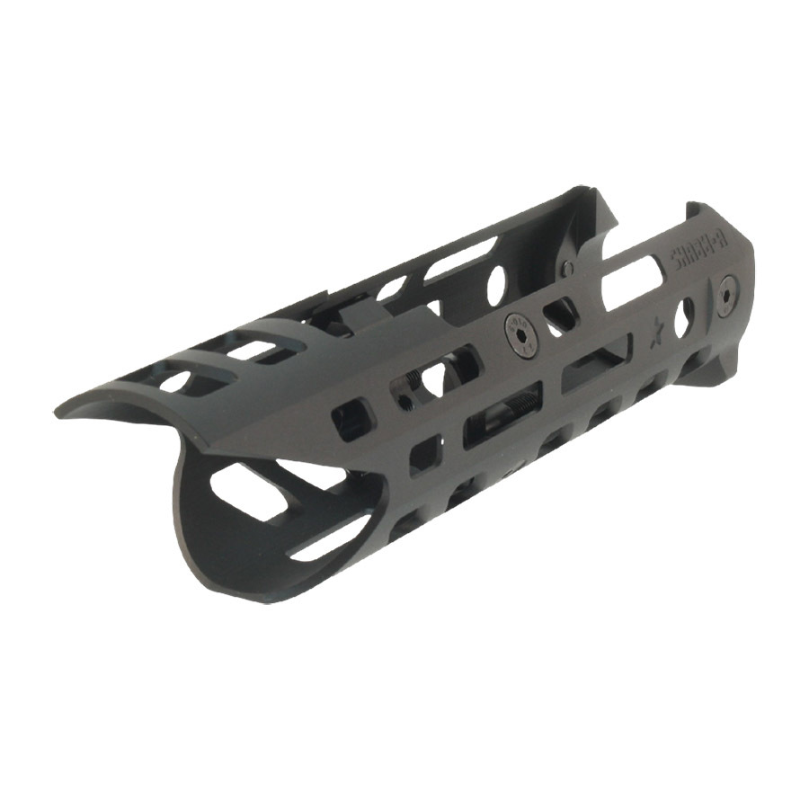 Цевья и квадрейлы Цевье на АКСУ Shark A, Rus Defense