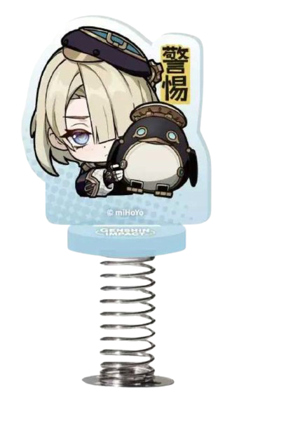 Акриловая фигурка на подставке Genshin Impact Chibi Expression Freminet ...