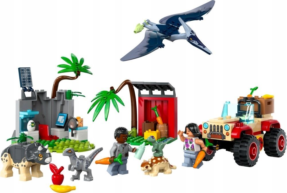Конструктор LEGO Jurassic World - Центр спасения детенышей динозавров ...