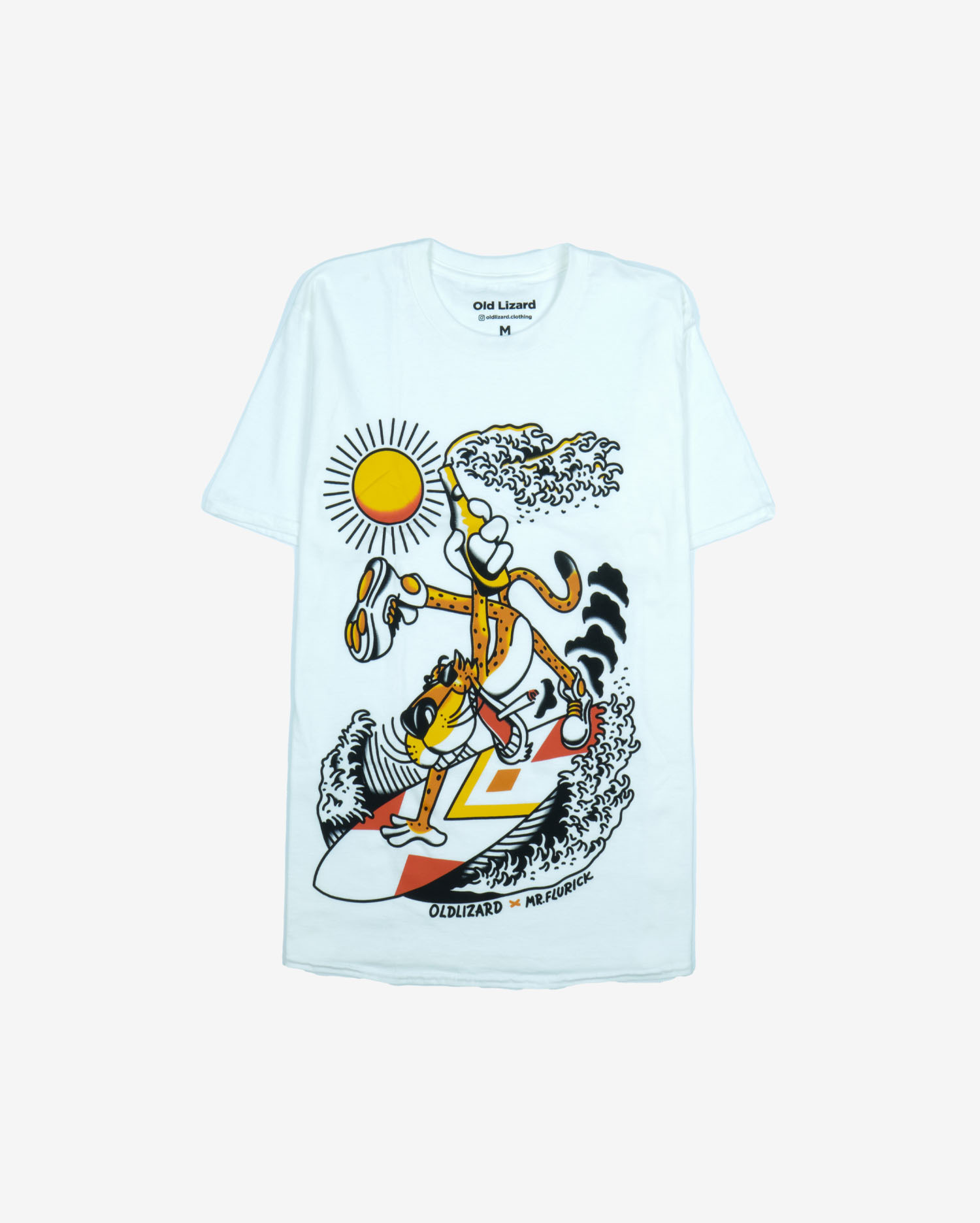 Купить футболку Old Lizard Chester Белая в Москве недорого в интернет ...