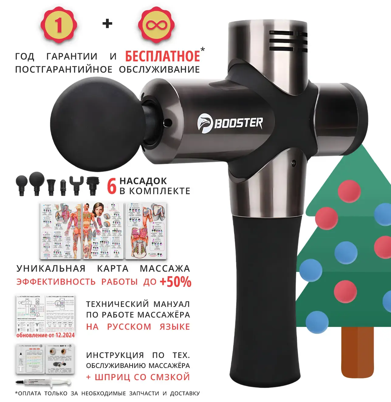 Booster Pro 3 - легендарный перкуссионный массажёр в Boosterpro.ru