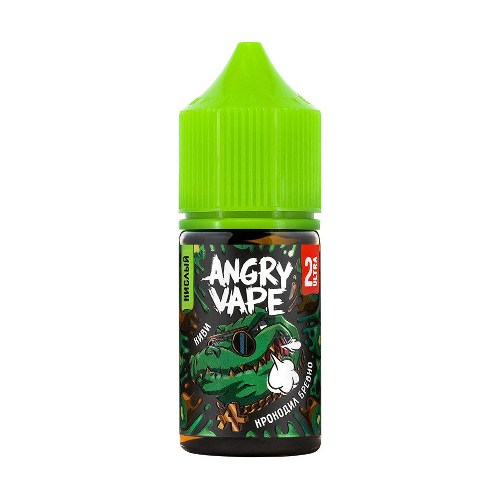 Купить жидкость для вейпа Angry Vape Salt 2% ULTRA 30 ml - Крокодил ...