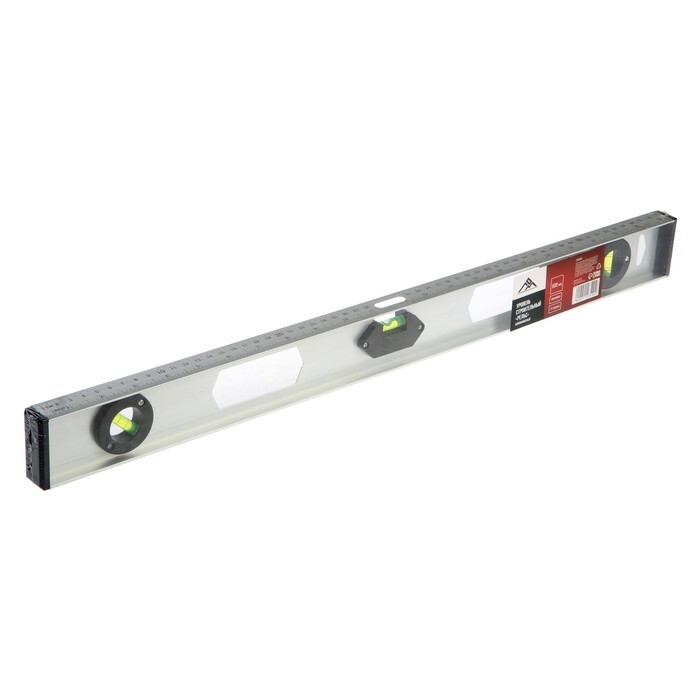 Уровень строительный ЛОМ Рельс, алюминиевый, 600 мм (арт. 1123540 ...