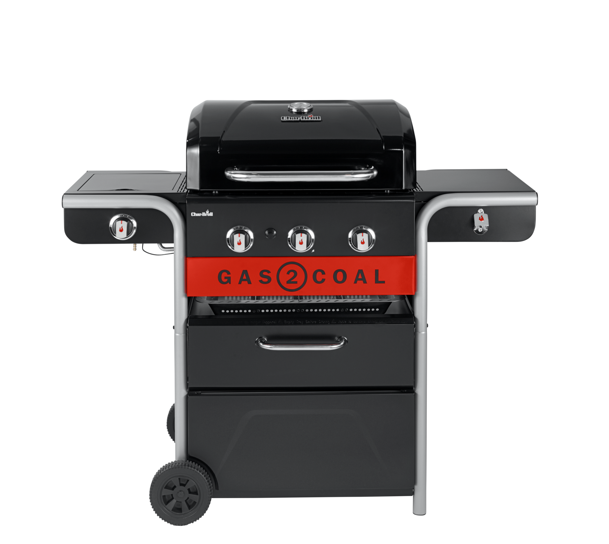 Угольный + Газовый гриль Char-Broil Gas2Coal Hybrid 3B – купить по ...