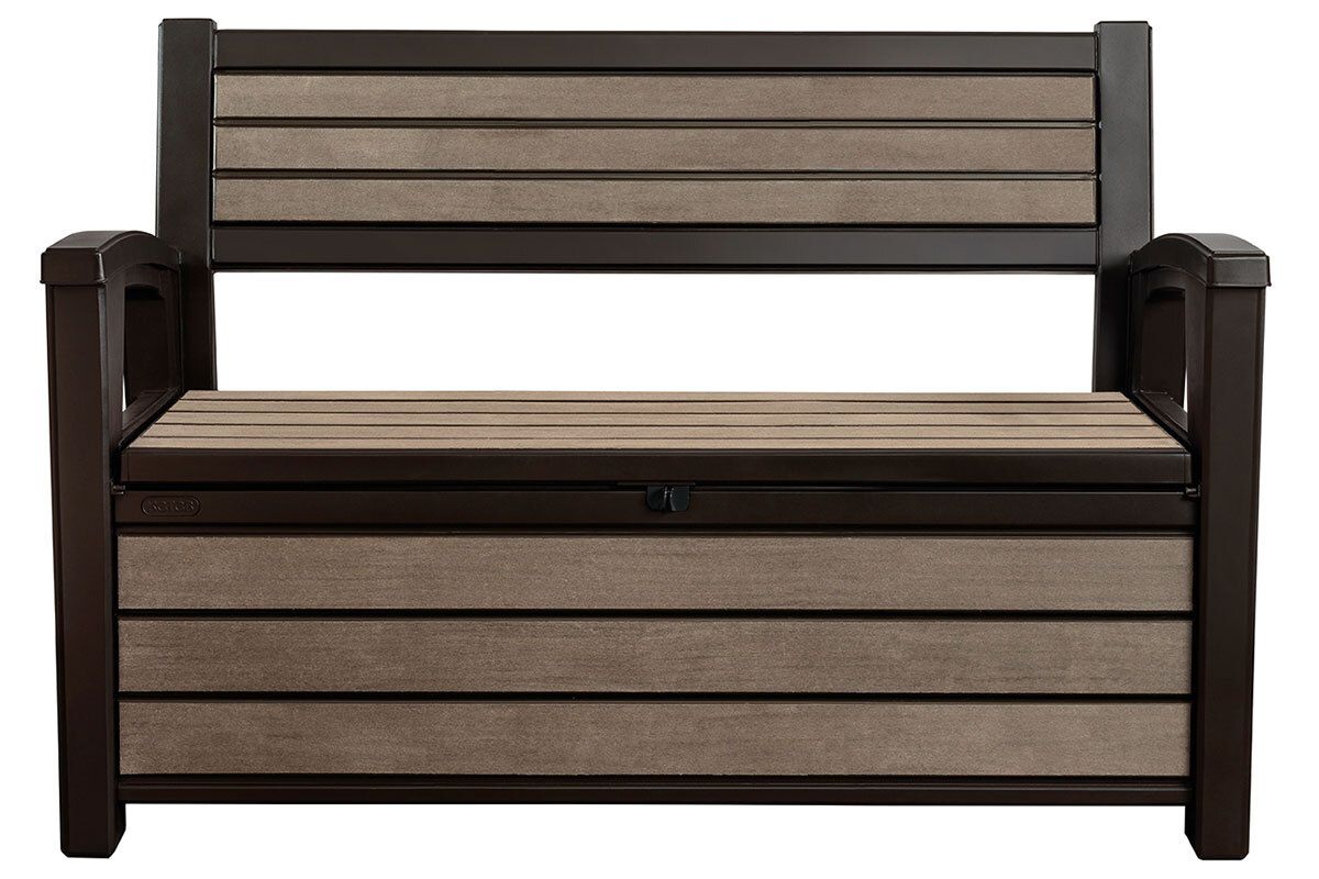 Сундук-скамья HUDSON STORAGE BENCH, коричневый - купить по выгодной ...