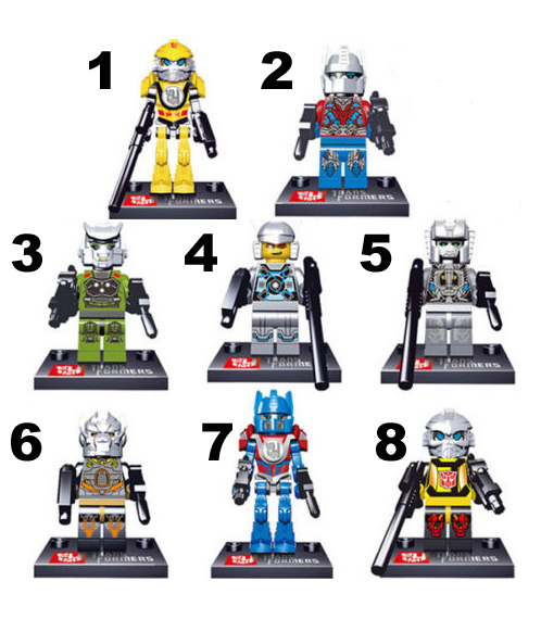 Минифигурки Трансформеры - Minifigures Transformers Blocks Building ...