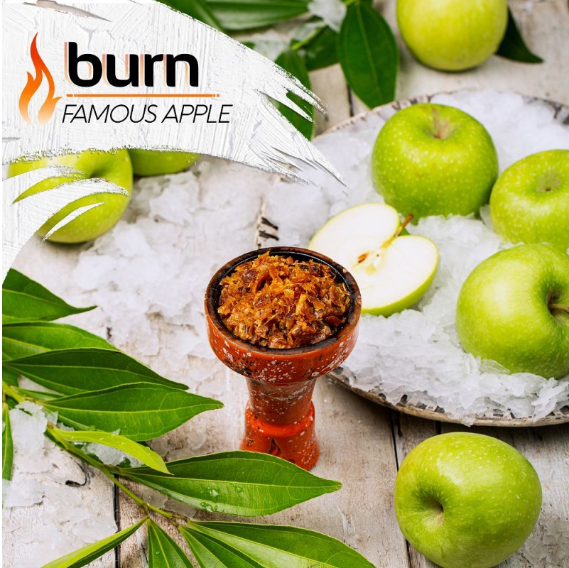 Burn - Famous Apple (200g) - Kup tytoń do sziszy po okazyjnej cenie w ...