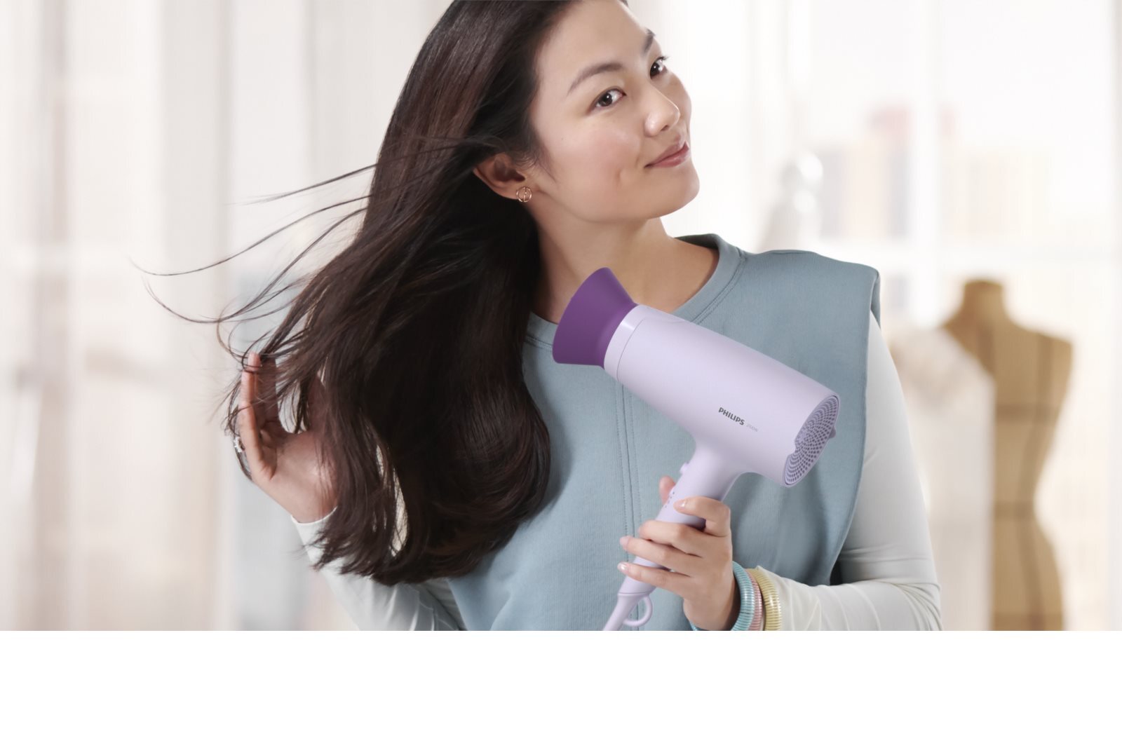 Philips фен 3000 BHD341/10 купить в Москве | Доставка по России.