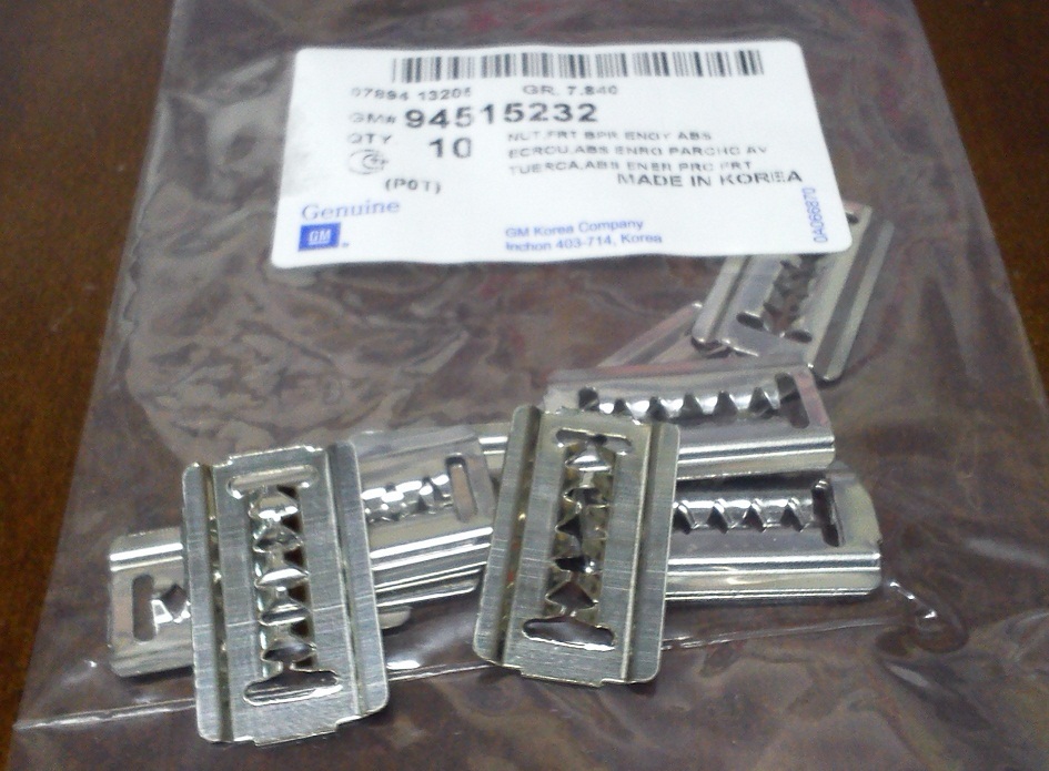 КЛИПСА КРОКОДИЛ NEXIA, CRUZE, LANOS, CHANCE, SENS, AVEO T200, GM ...