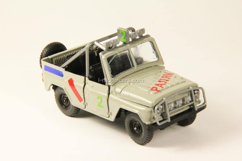UAZ-469 Rally-cross (grey) Agat Mossar Tantal 1:43