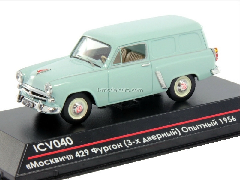MODEL CARS Moskvich-429 Van 3-door 1956 experimental 1:43 ICV040