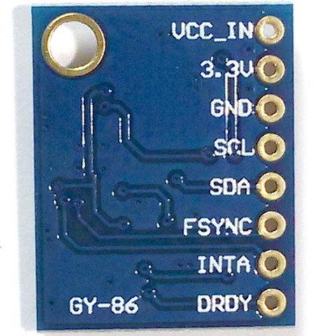10-осевой сенсорный модуль GY-86 (MPU6050+HMC5883L+MS5611)