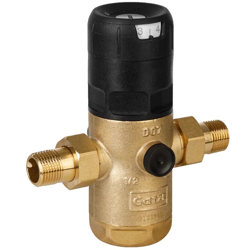 Редуктор давления для горячей воды до +85°, 1/2" Goetze DR07-1/2H (SP)