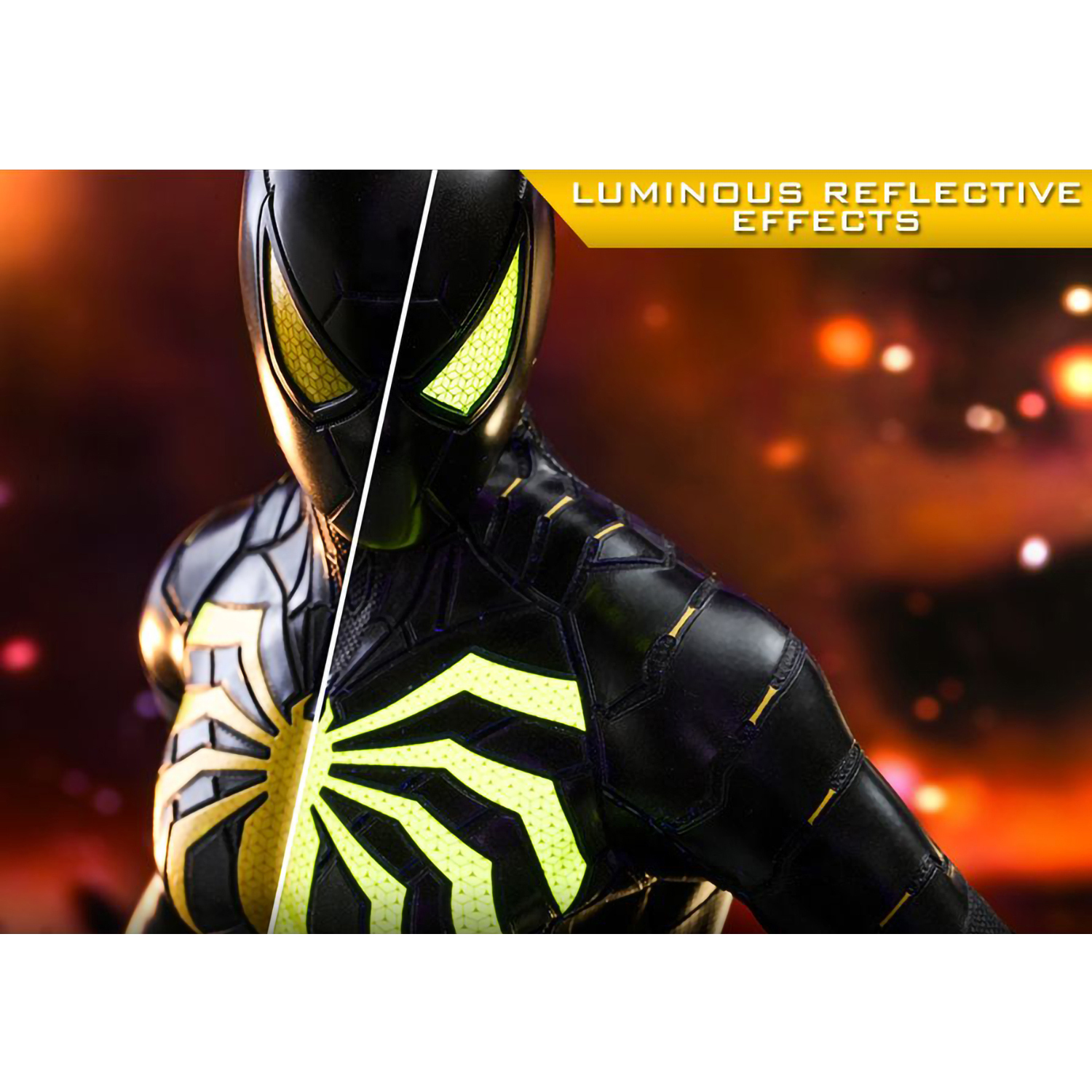 Spider man advanced suit toy store