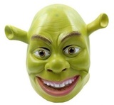 Маска латексная Шрек: купить взрослую маску из мультфильма Shrek в ...
