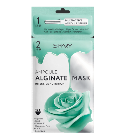 Shary Visage Маска для лица Интенсивное Питание, ампульная, альгинатная ...