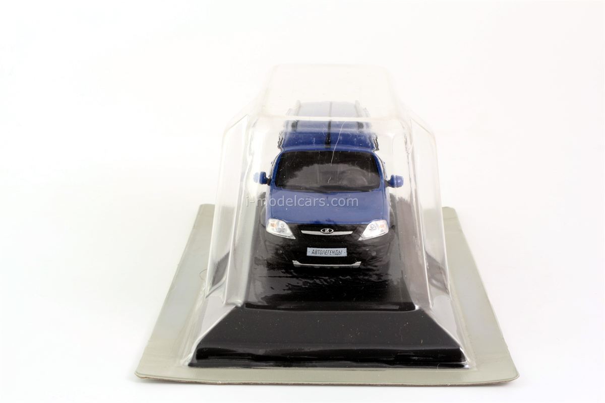 Lada Largus Cross (Dacia Logan MCV) blue 1:43 DeAgostini Auto Legends ...