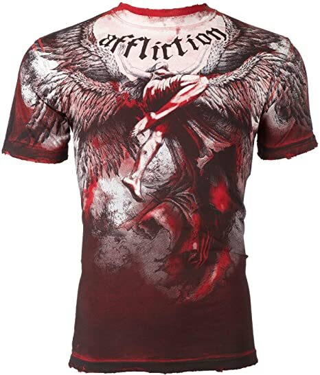 Affliction | Футболка Upward Red tee A1040RD